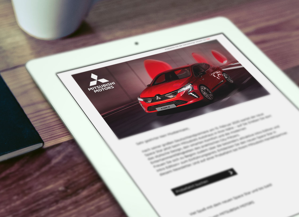 MITSUBISHI MOTORS in Deutschland